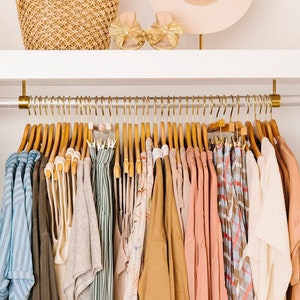 Custom Lucite Retail or Dressing Room Rod, Hanging Lucite Drying Rack ...