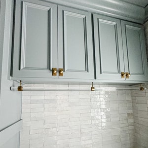 Custom Lucite Retail or Dressing Room Rod, Hanging Lucite Drying Rack ...