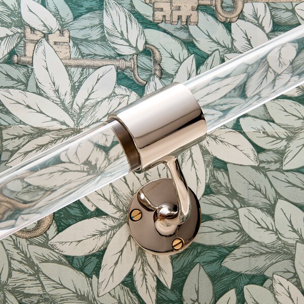 Satin Nickel Handrail Brackets - Etsy