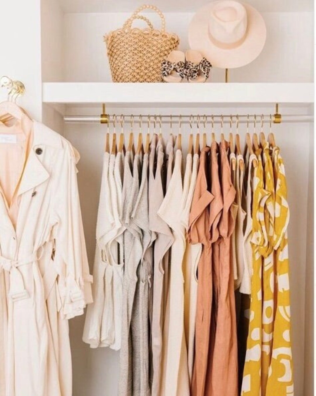 Custom Lucite Retail or Dressing Room Rod, Hanging Lucite Drying Rack ...