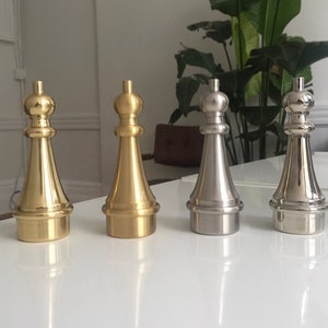 Custom Lucite Sink Base, Vanity Legs, Brass Sink Pedestal, Powder Room ...