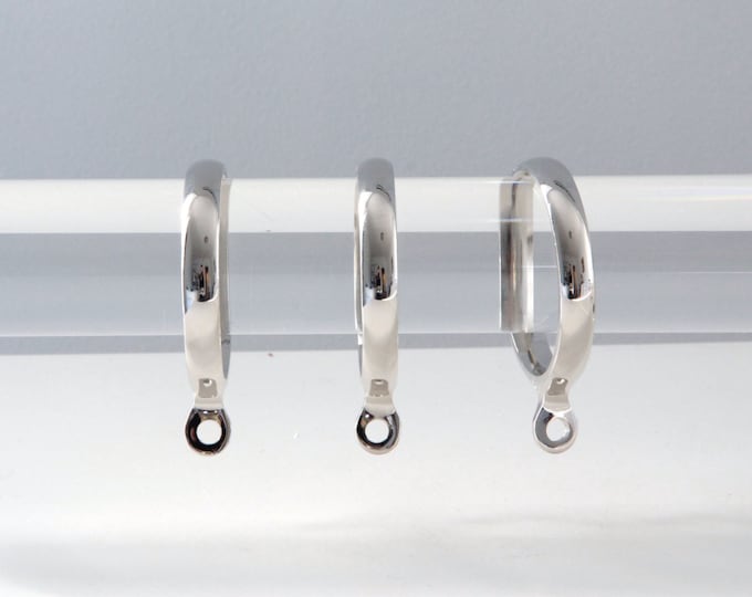 Rectangular Brass Curtain Rings for Lucite Curtain Rod, Brass Rectangle ...