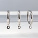 Rectangular Brass Curtain Rings for Lucite Curtain Rod, Brass Rectangle ...