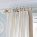 Luxholdups Lucite Rectangular Curtain Rod in Custom Length, Lucite ...