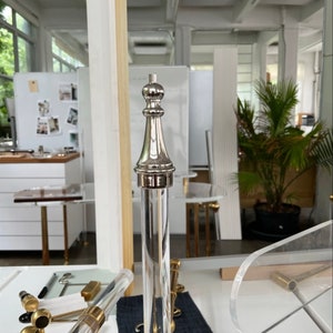 Custom Lucite Sink Base, Vanity Legs, Brass Sink Pedestal, Powder Room ...