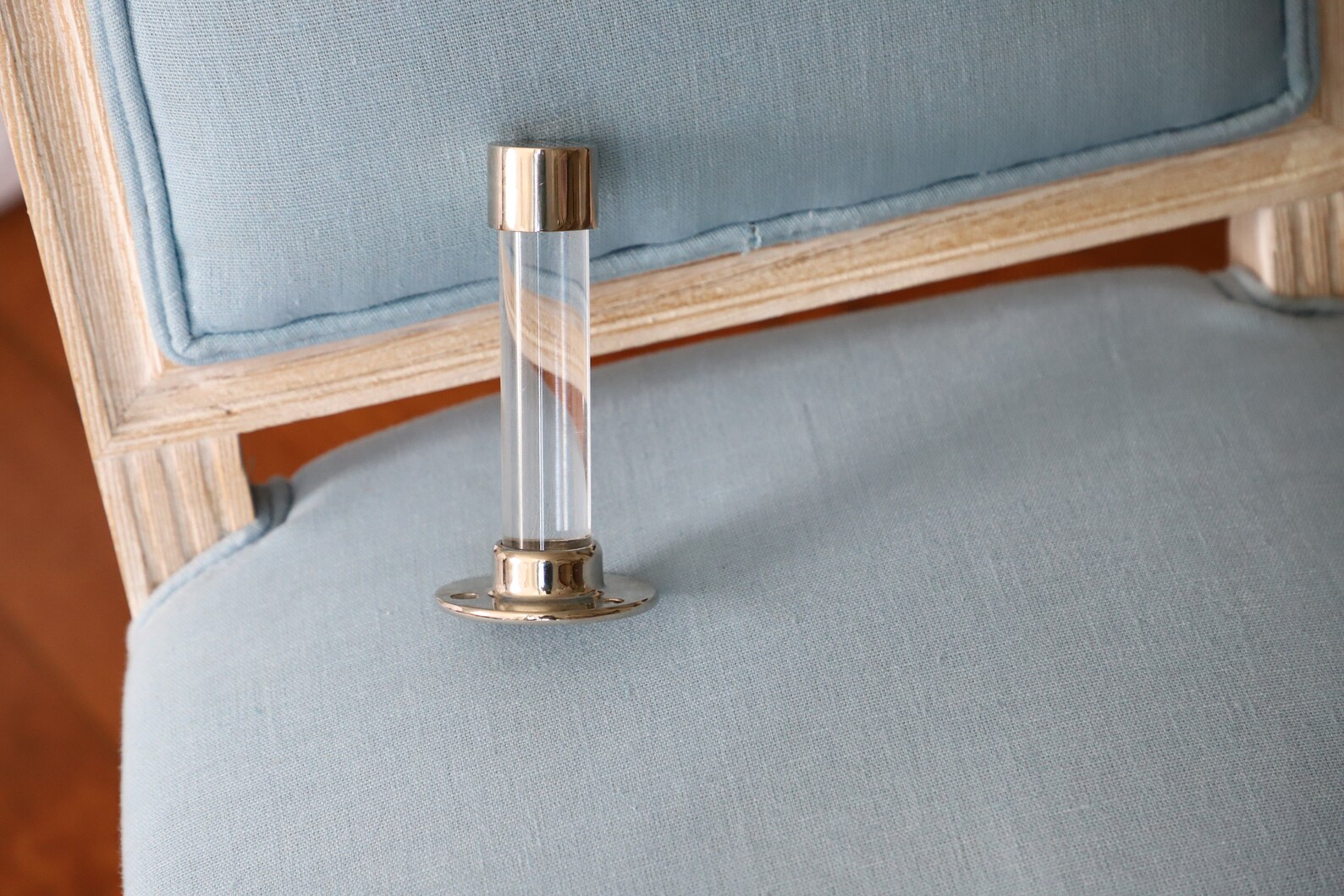 Luxholdups Lucite and Brass Projection Valet Hook, Lucite Rod Closet ...