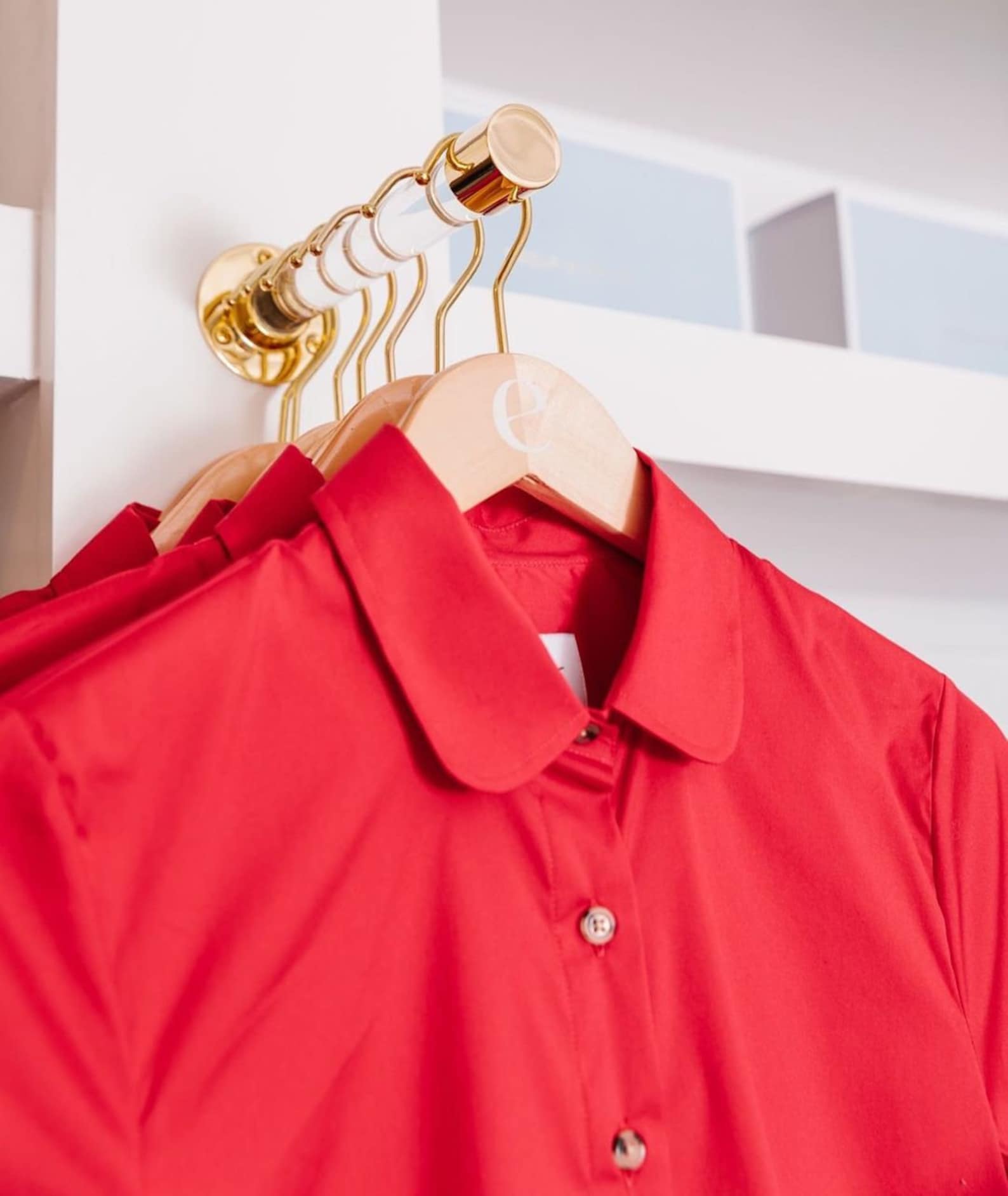 Luxholdups Lucite and Brass Projection Valet Hook, Lucite Rod Closet ...