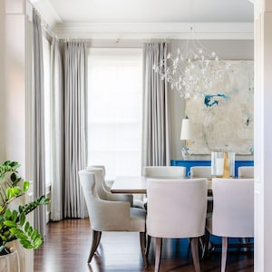 Luxholdups Lucite Rectangular Curtain Rod in Custom Length, Lucite ...