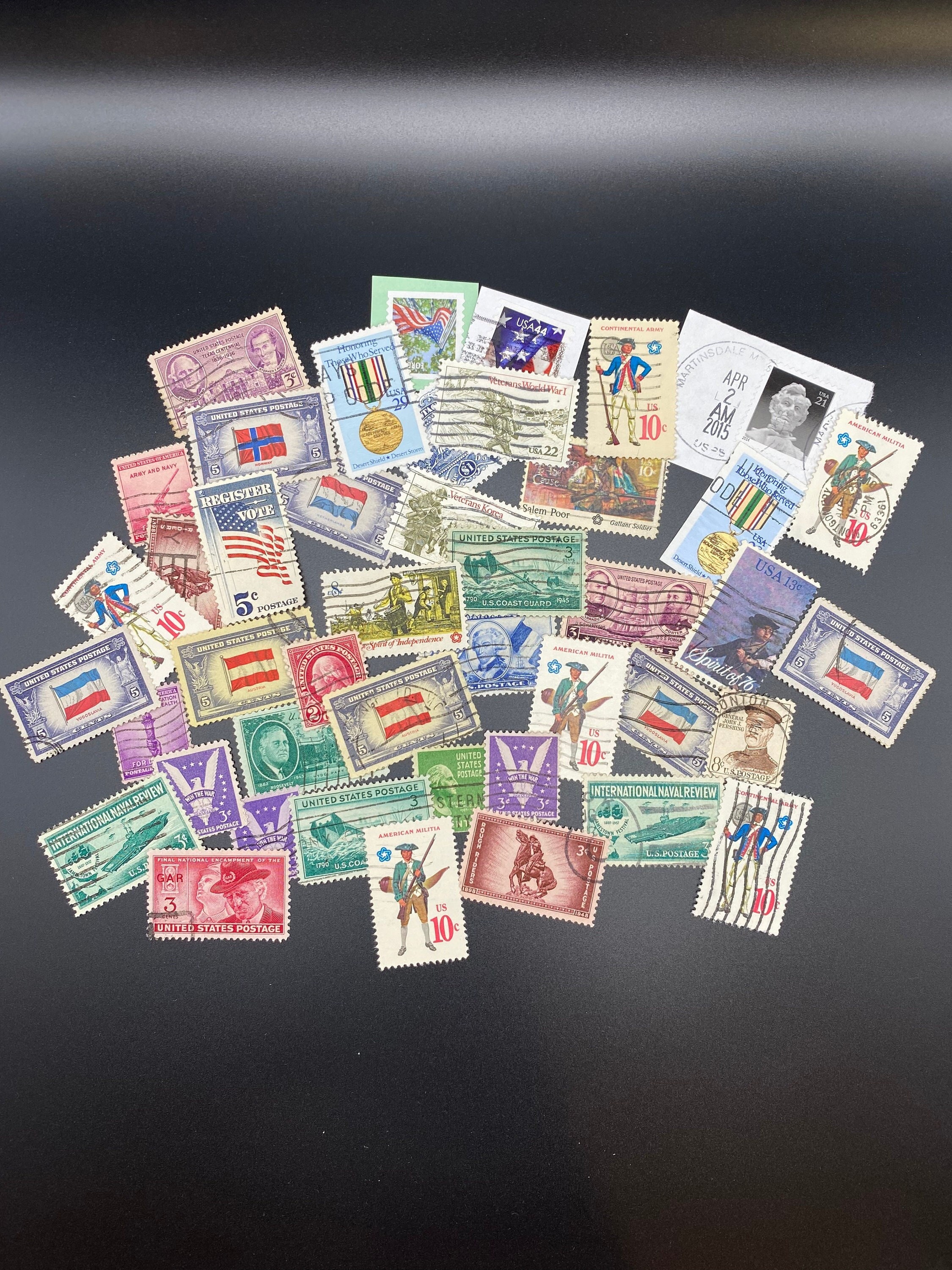 Military Postage Stamp Lot - Etsy