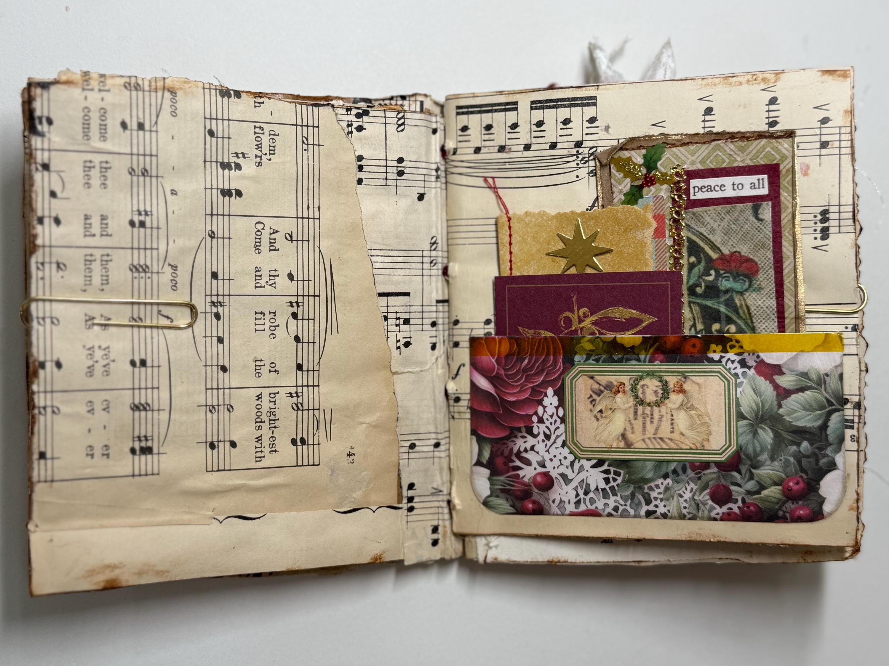 Vintage Victorian Journal, Scrapbook, Travel Journal, Diary, Special ...