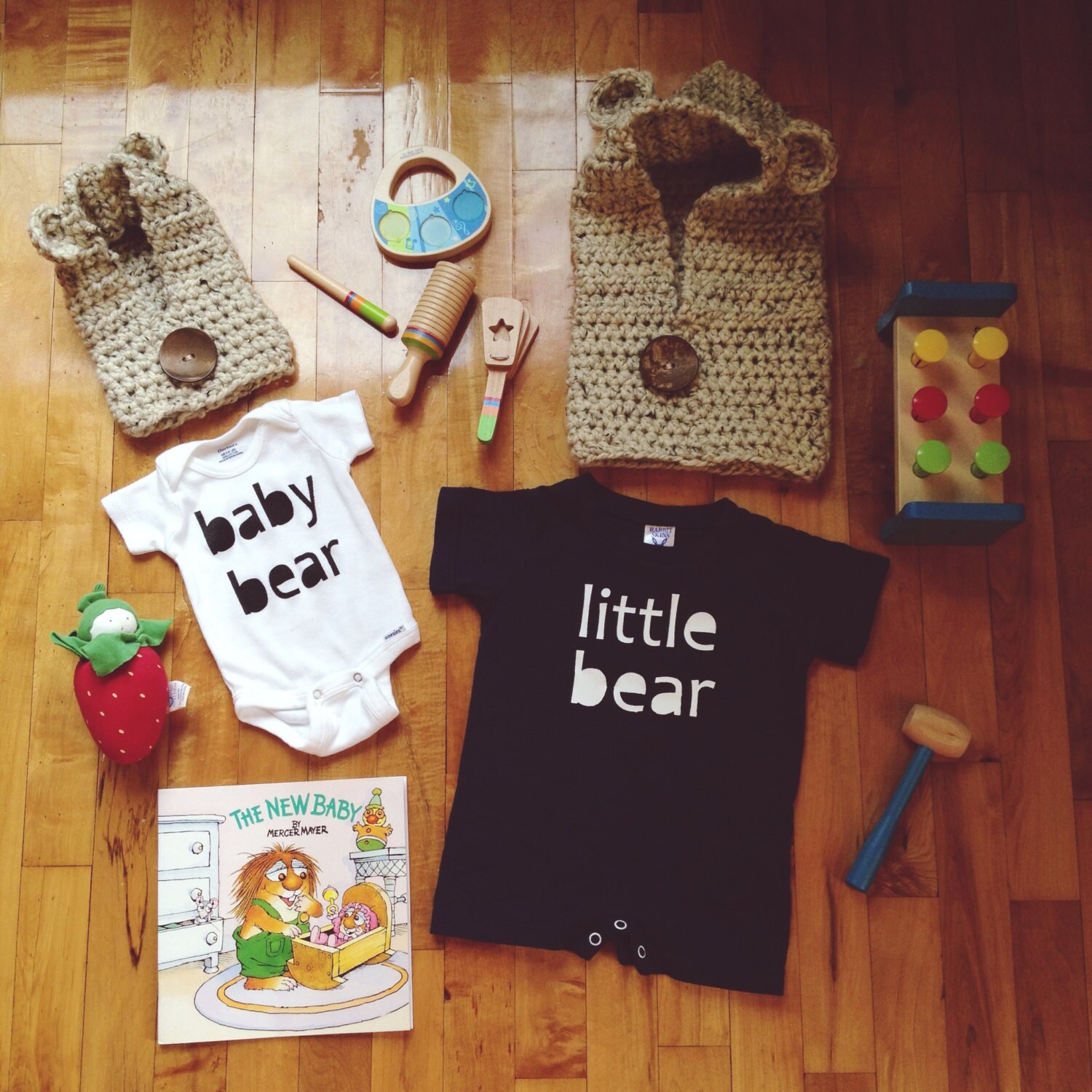 Baby Bear Onesie by Lula Ball - a Great Way to Announce a Pregnancy or ...