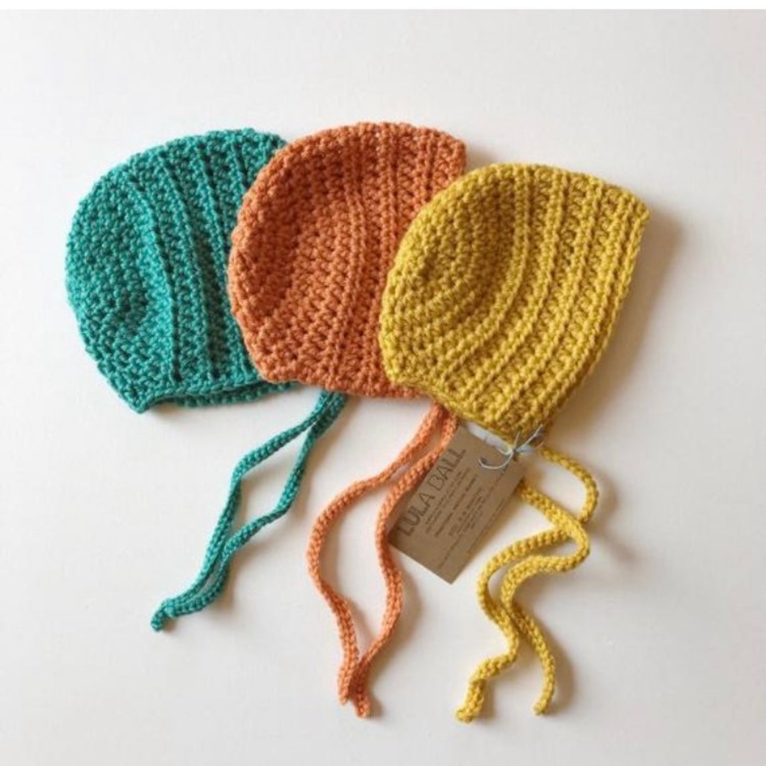The Sammy Bonnet Ready to Ship Size 0-3 Months in Mustard // Baby ...