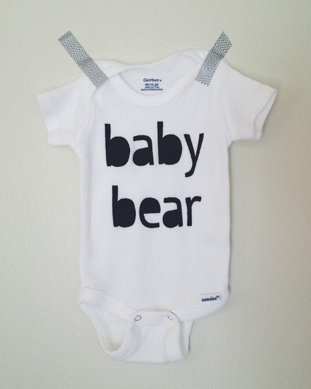 Baby Bear Onesie by Lula Ball - a Great Way to Announce a Pregnancy or ...