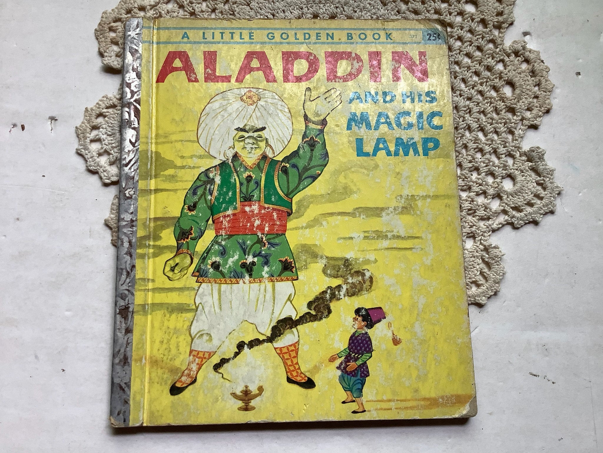 Aladdin Book Golden D