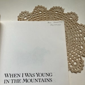When I Was Young in the Mountains 1982 Children's Book by Cynthia ...