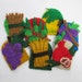 The Biblical Feast of First Fruit Pattern Bikkurim Finger Puppets Set ...