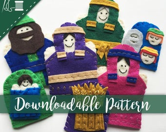 Bible Finger Puppets | Etsy