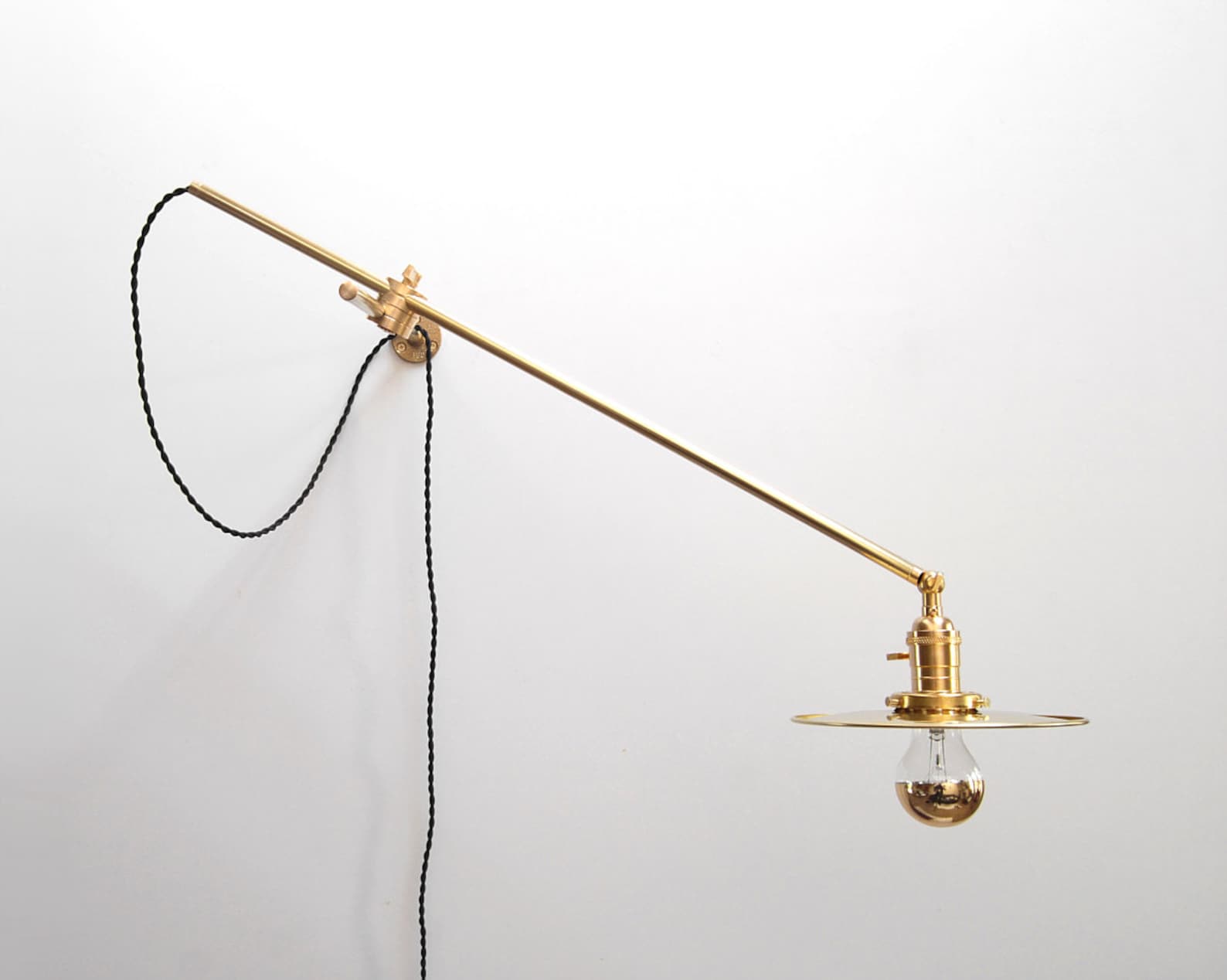 Wall Lamp - Adjustable Lamp - Extension Lamp - Boom Lamp - Bedside Lamp ...