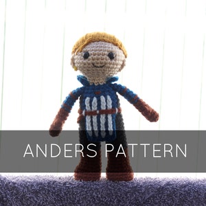 Warden Anders Dragon Age Amigurumi Plush Crochet Doll Pattern - Etsy