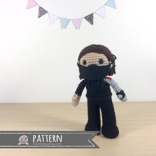The Falcon and the Winter Soldier Crochet Pattern Amigurumi - Etsy