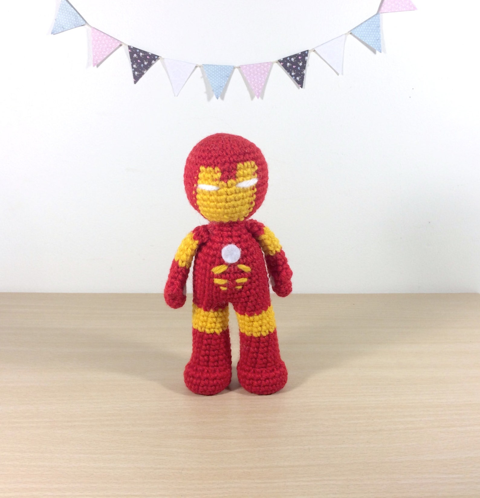 Iron Man Amigurumi Crochet Doll Pattern | Etsy