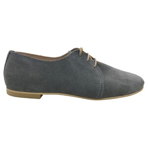 Margo Shoes Women Leather Suede Oxford Shoes Handmade Woman - Etsy Israel