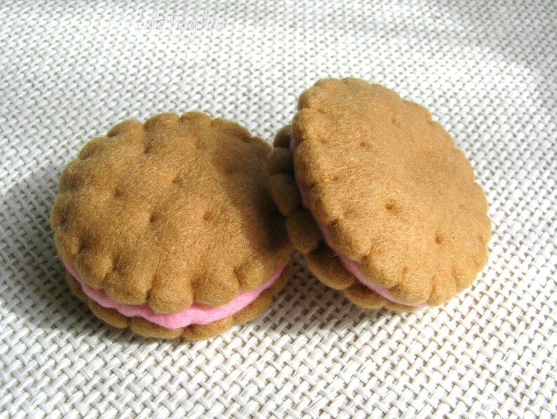 Felt Sandwich Biscuits - Felt Toy for Children - Etsy