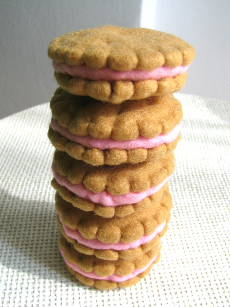 Felt Sandwich Biscuits - Felt Toy for Children - Etsy