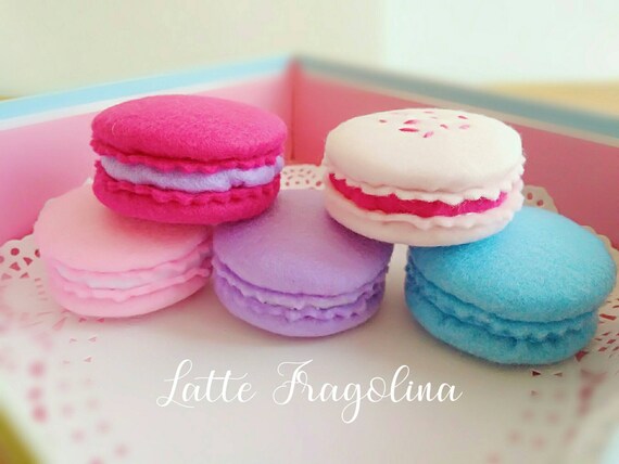 Macaron Felt Toy for Children | Etsy