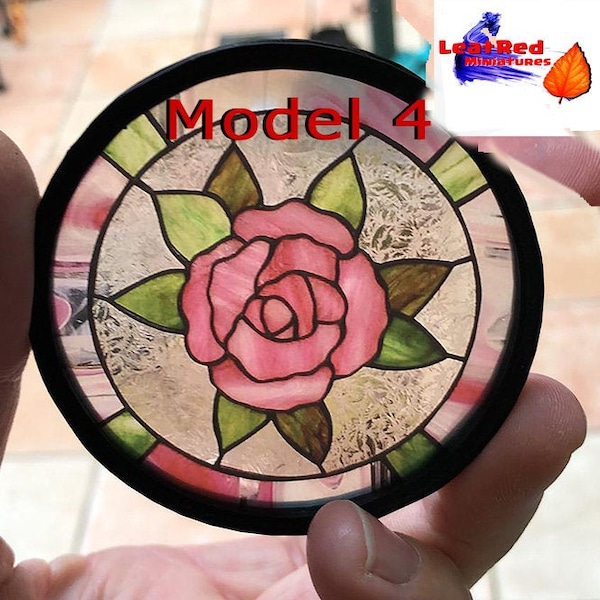 Miniature Stained Glass Window - Etsy