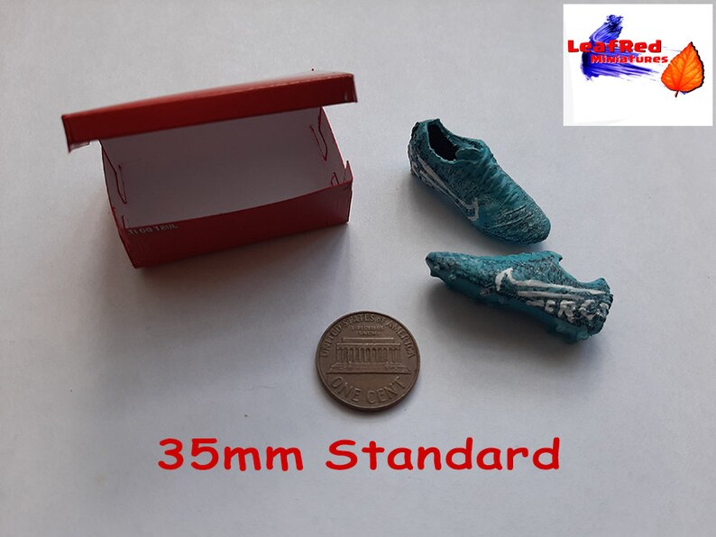 Miniature NIKE Football Soccer shoes with box. Soccer boots | Etsy