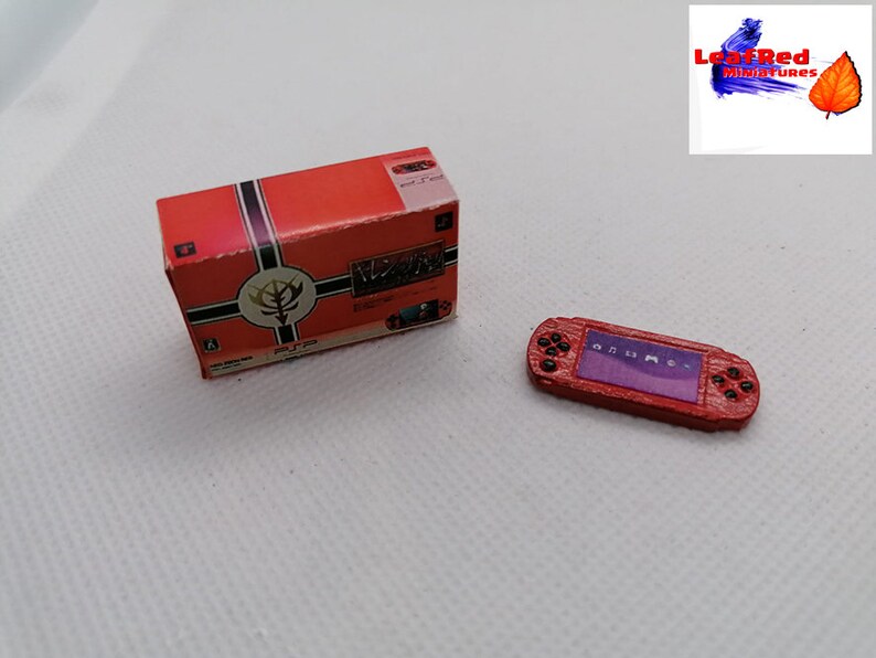 PSP SONY. Roja Neo Zeon Miniature Console With Box - Etsy