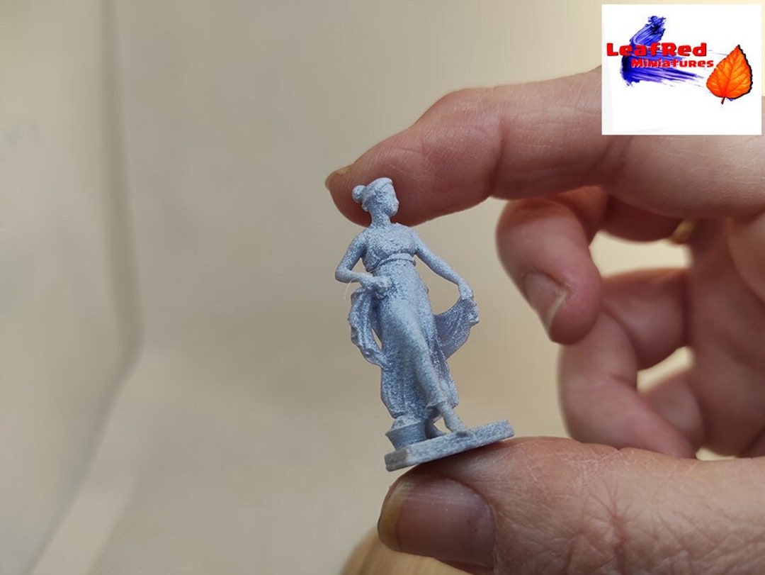 Miniature Greek Sculpture. Scale. Paint Ready 3D RESIN Printed. - Etsy