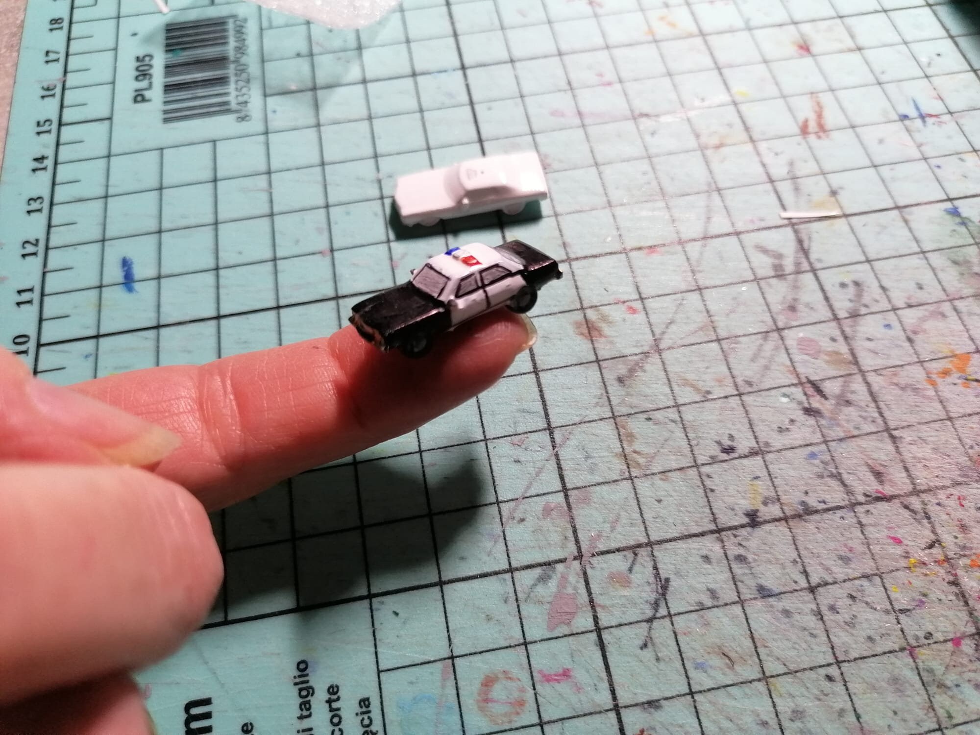 POLICE CAR PLYMOUTH N Scale. Resin 3D Made Painted or - Etsy Canada