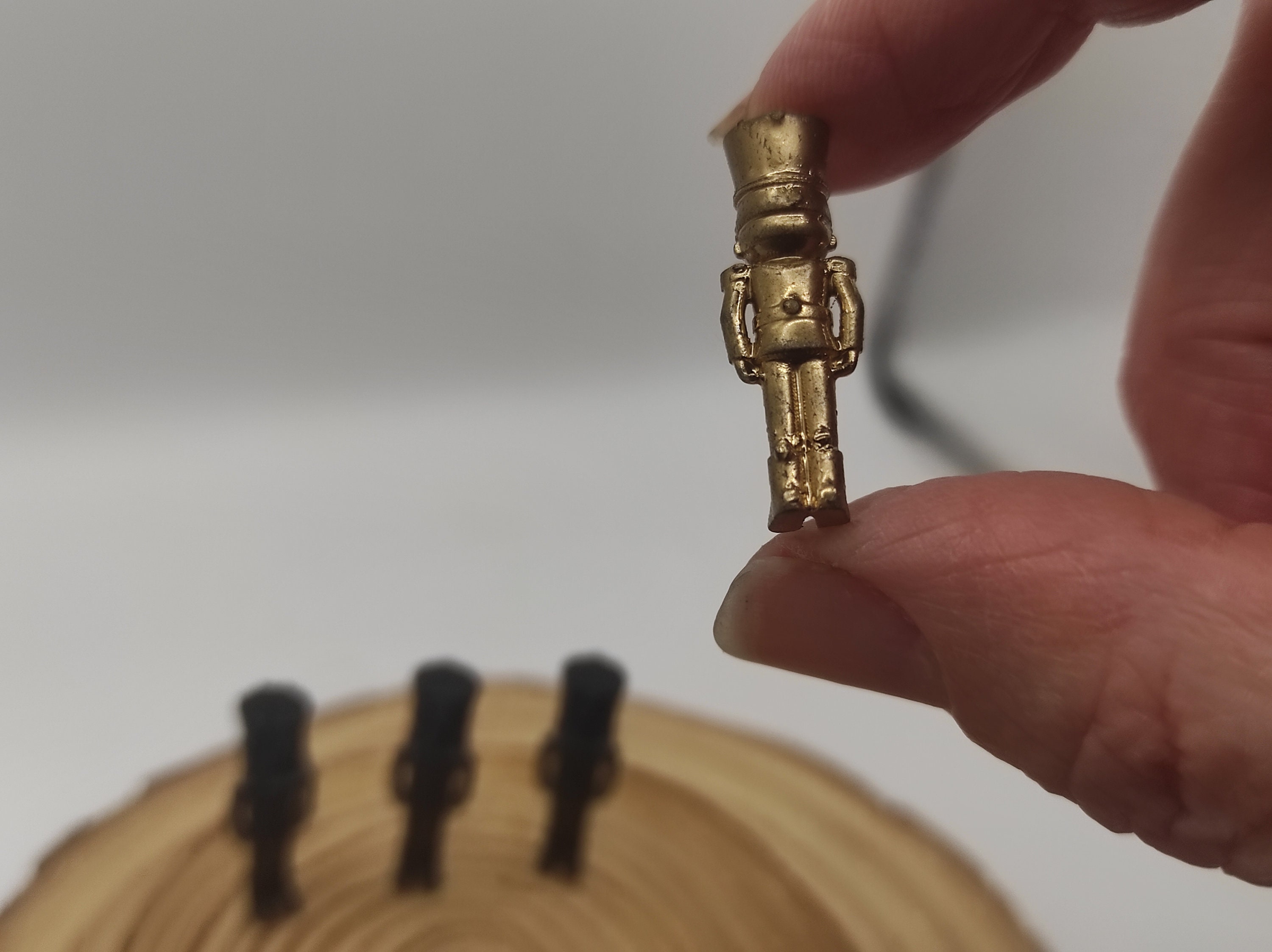 Miniature NUTCRACKER 1" (25mm). Resin Printed. Unpainted Option and ...