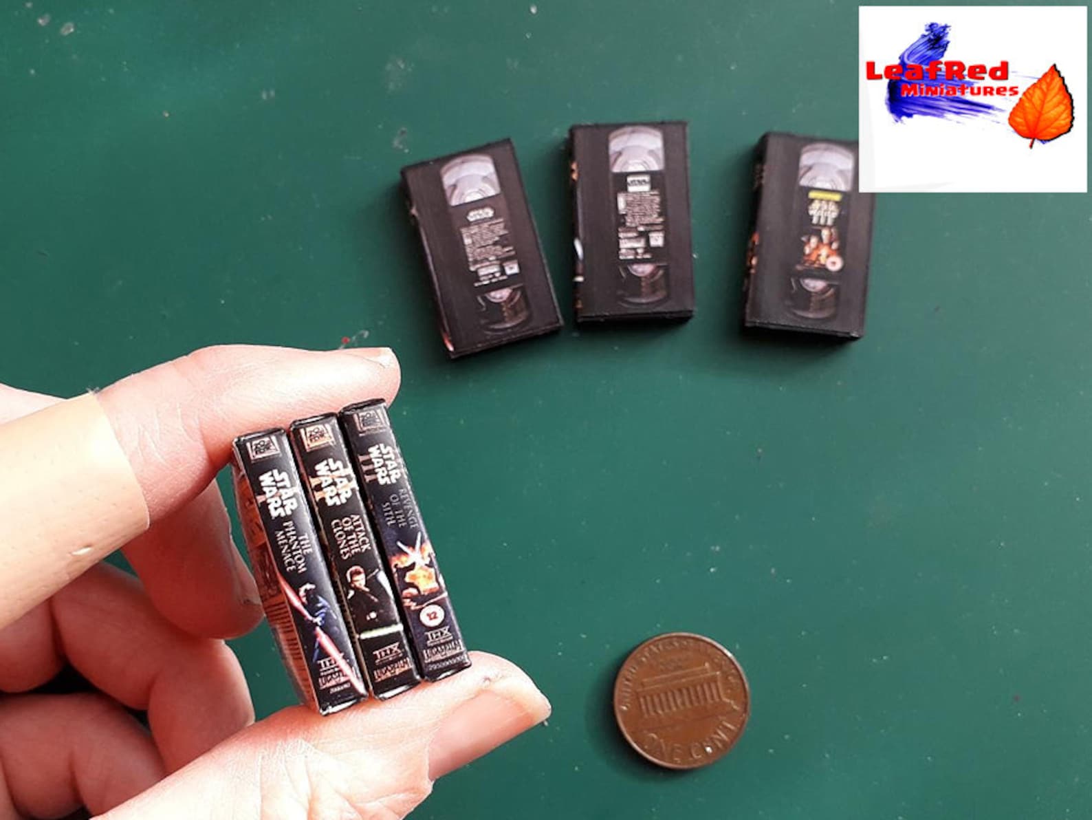 VHS Miniature Collection. STAR WARS Replica Vintage. Scale 1/6 - Etsy