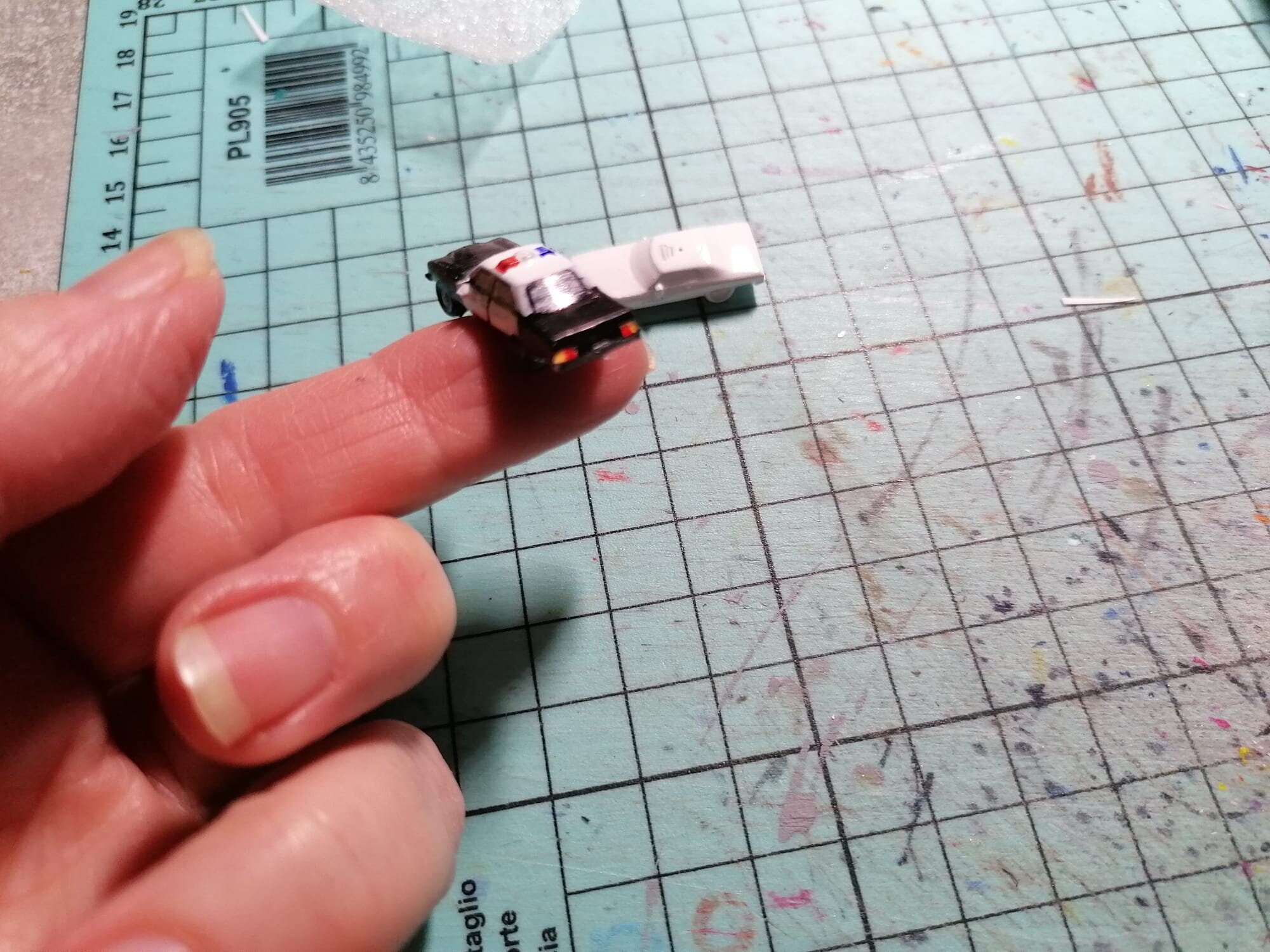 POLICE CAR, PLYMOUTH N Scale. Resin 3D Made Painted or Unpainted ...