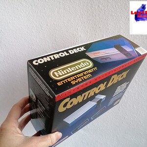 NINTENDO CONTROL DECK, Replica Box. Custom Box for Nes Nintendo Classic ...
