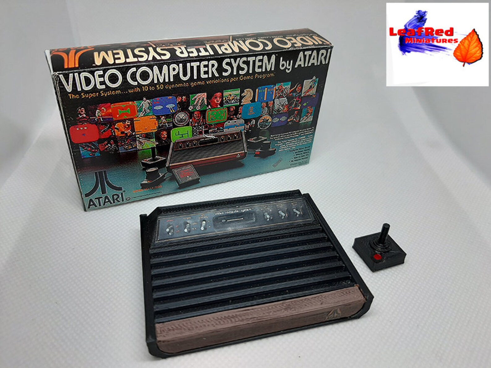 ATARI 2600 Miniature Console With Controller and Box. - Etsy