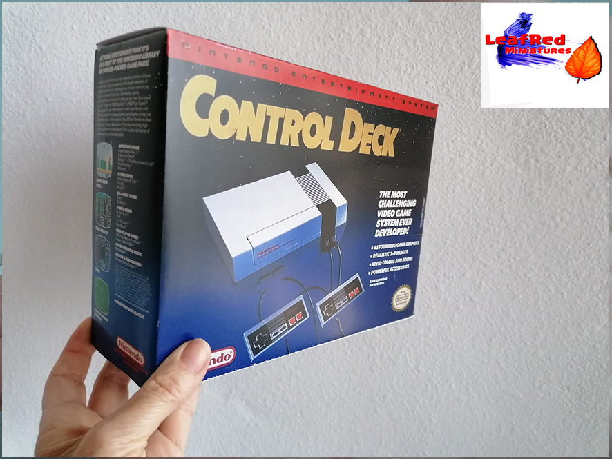 NINTENDO CONTROL DECK Replica Box. Custom Box for Nes - Etsy UK