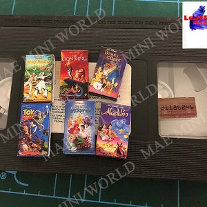 VHS Miniature Collection. Replica Vintage. Scale 1/6 - Etsy España