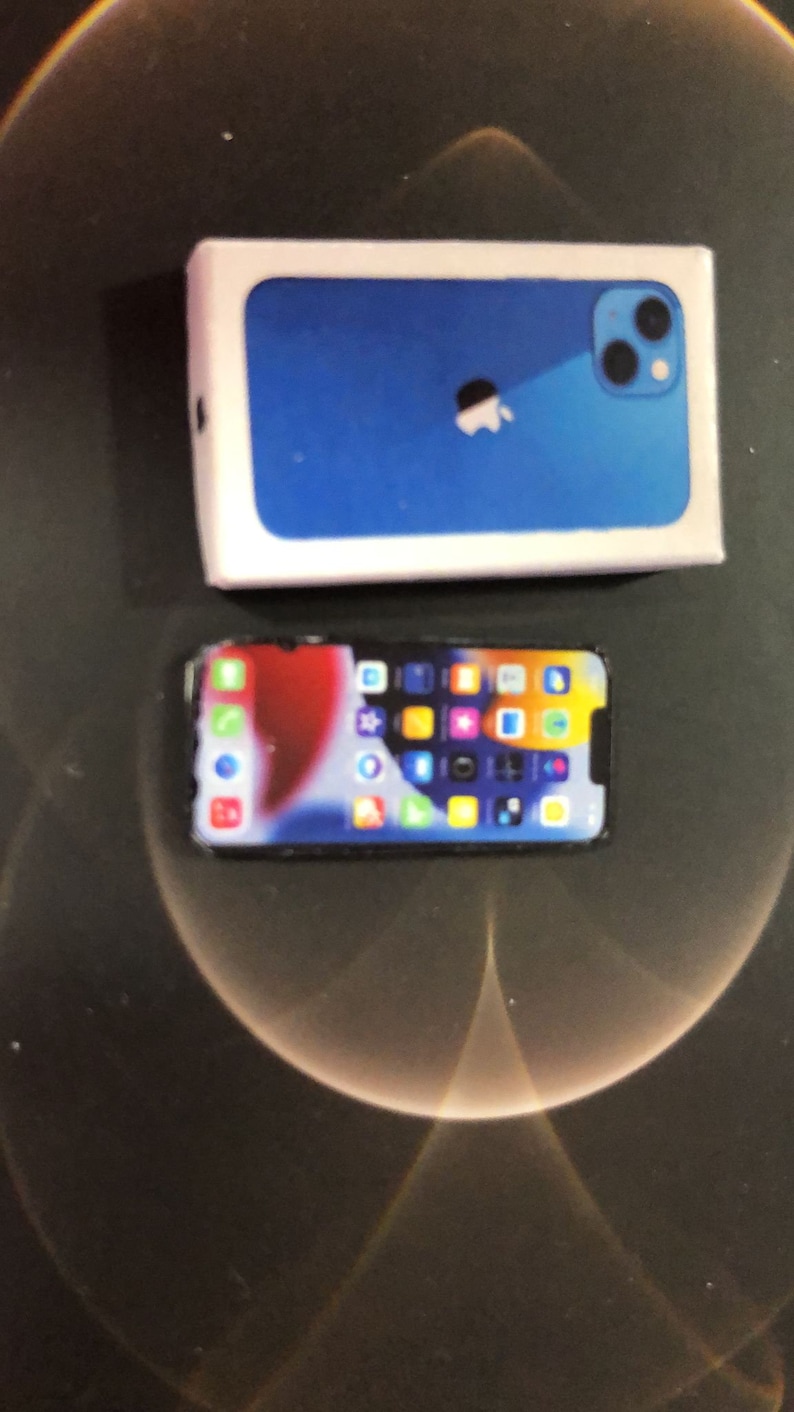 IPhone 12 Miniature. Scale 1:6 Gift for Wife, Husband or Friend. Paper ...