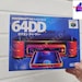 N64DD, Nintendo 64DD Mini, Replica Box. - Etsy Canada