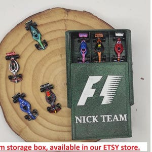 MODERN FORMULA 1. 1" (26mm) Game Custom TOKEN Assortmen Pieces, Table ...