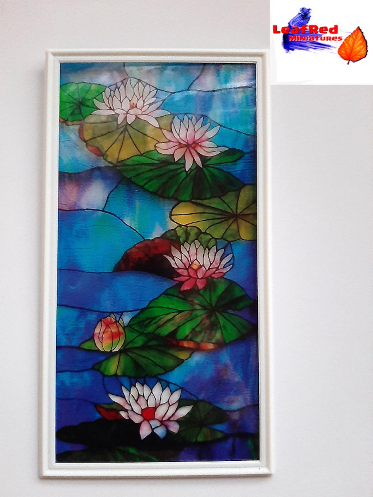 Miniature Stained Glass Window Panel. Custom Size and More Models ...