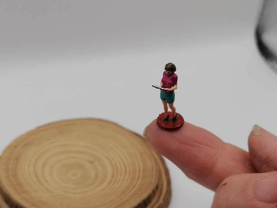GIRL With Book PIECES, Custom Token Board Game HUMAN Pieces, Table ...