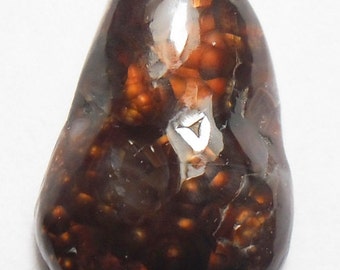 Items similar to Beautiful fire agate cab (E0449) on Etsy
