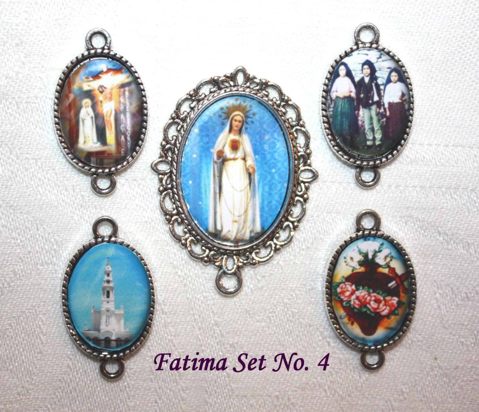 Your Choice of 1 Set of Custom Our Lady of Fatima Antique - Etsy