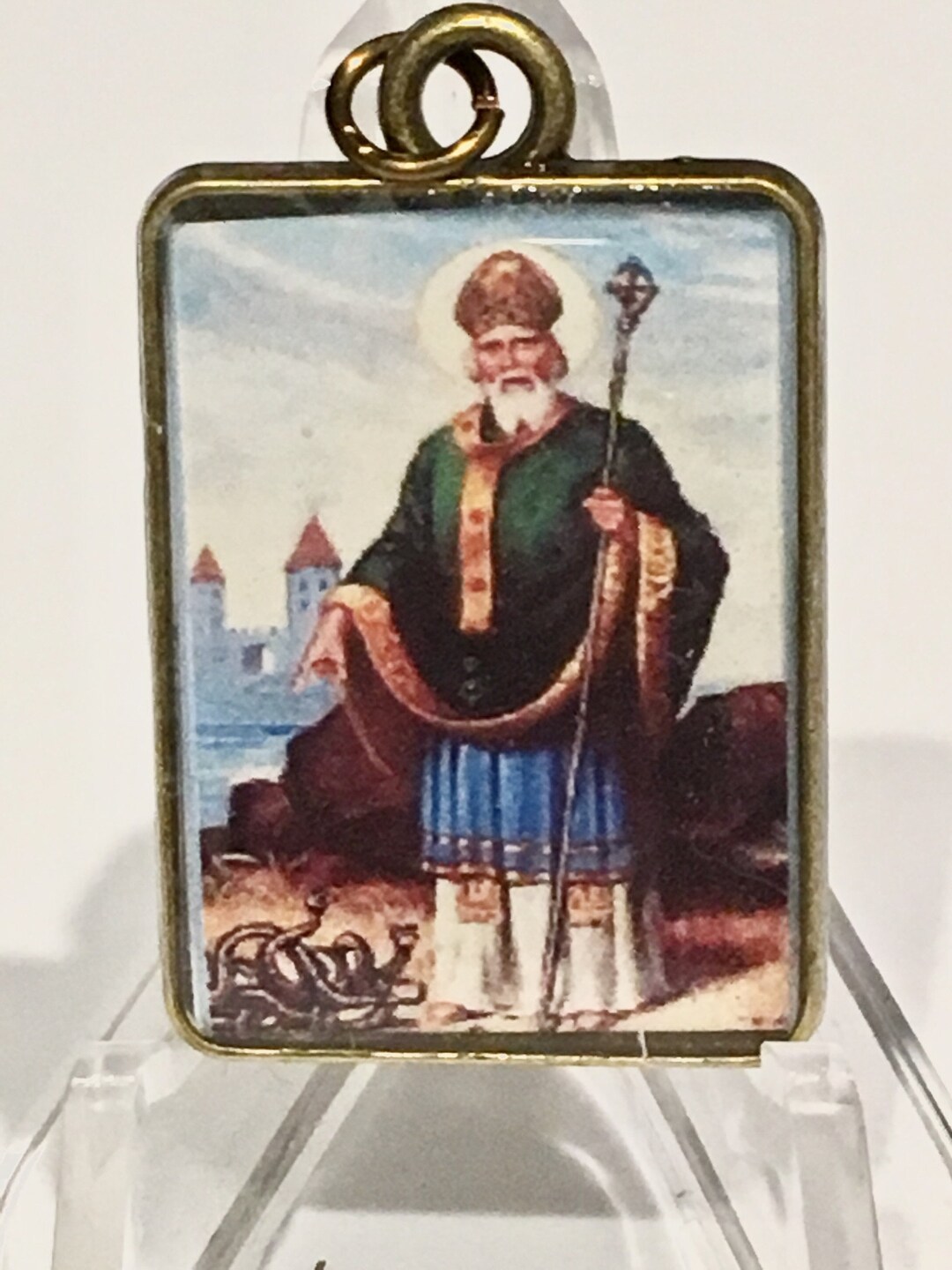 St. Patrick Rosary Medal | Choice of Bronze or Antique Silver ...