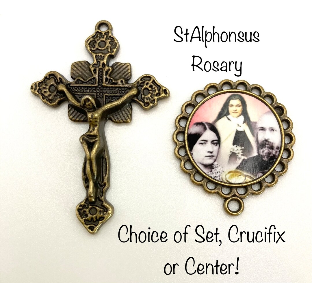 St. Therese & Parents Sts. Louis and Zelie | Set, Crucifix or ...